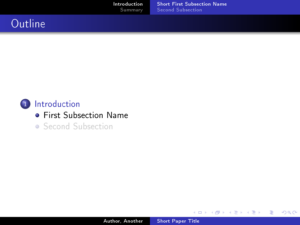 Beamer Installation Guide – Easy as pie. - LaTeX Beamer