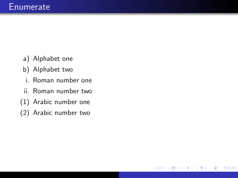 Lists in Beamer – Complete Guide – LaTeX Presentations