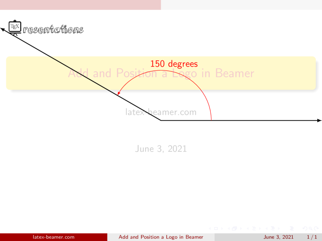 Add and Position a Logo in Beamer – LaTeX Presentations