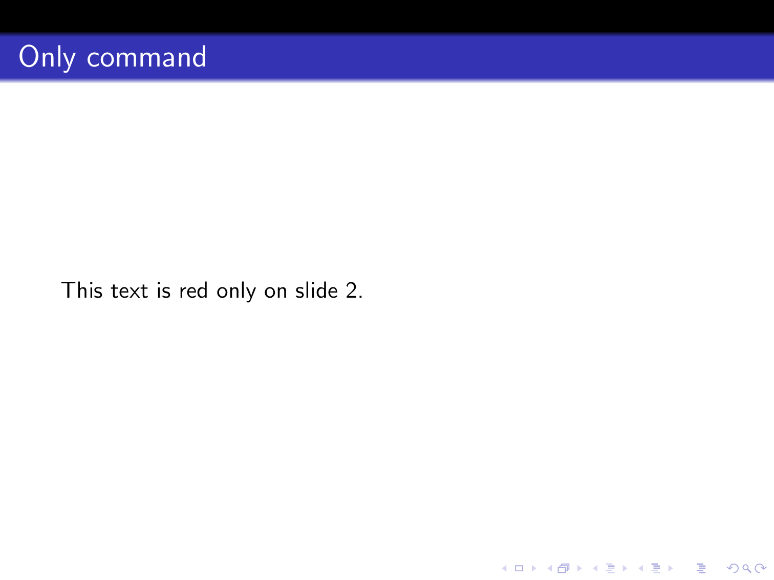 Creating Overlays in Beamer - Page 2 of 3 - LaTeX Beamer