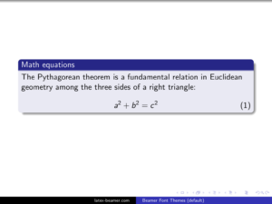 Beamer Font: Change its Size, Family and style - LaTeX Beamer