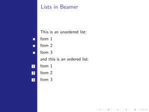 Beamer Themes - Full List - LaTeX Beamer