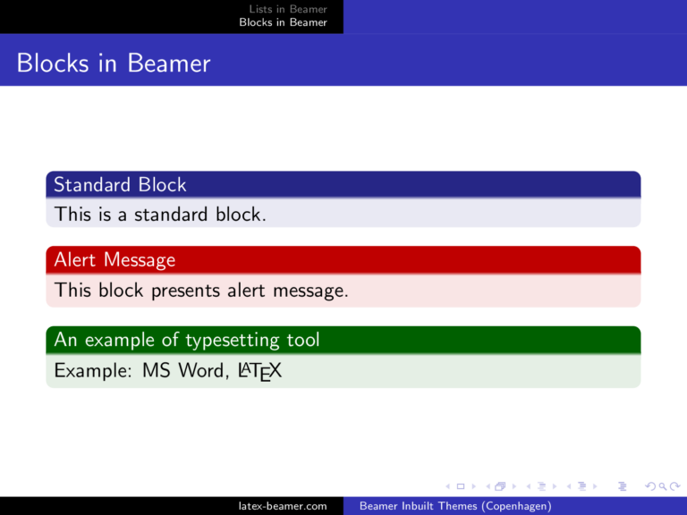 Beamer Themes - Full List - Page 2 of 5 - LaTeX Beamer