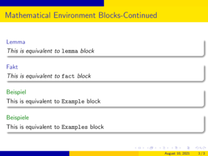 Your Guide to Beamer Blocks - LaTeX Beamer