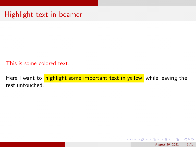 Your Beamer Guide to Text Formatting - LaTeX Beamer